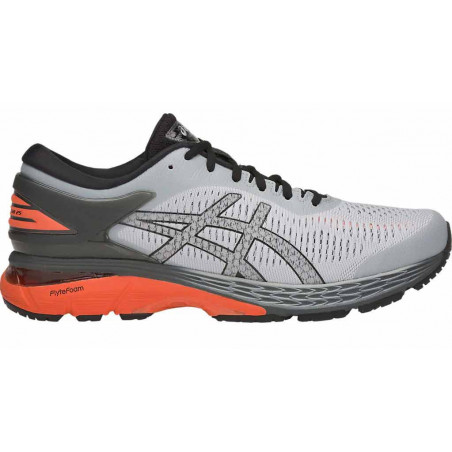 Chaussures Running ASICS Homme GEL KAYANO 25 Grise Orange AH 2018